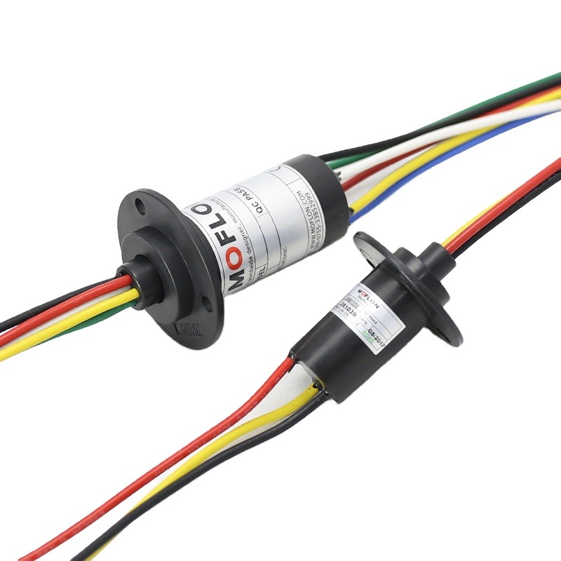 MW1330 Moflon Plastic High Current Electric Slip Ring Miniature Wind ...